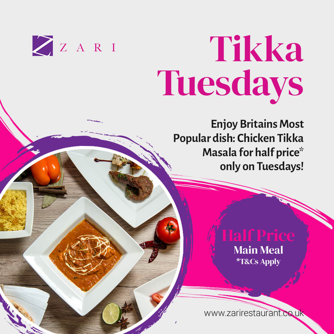 Special Offers | Curry House Near Me | Zari Restaurant